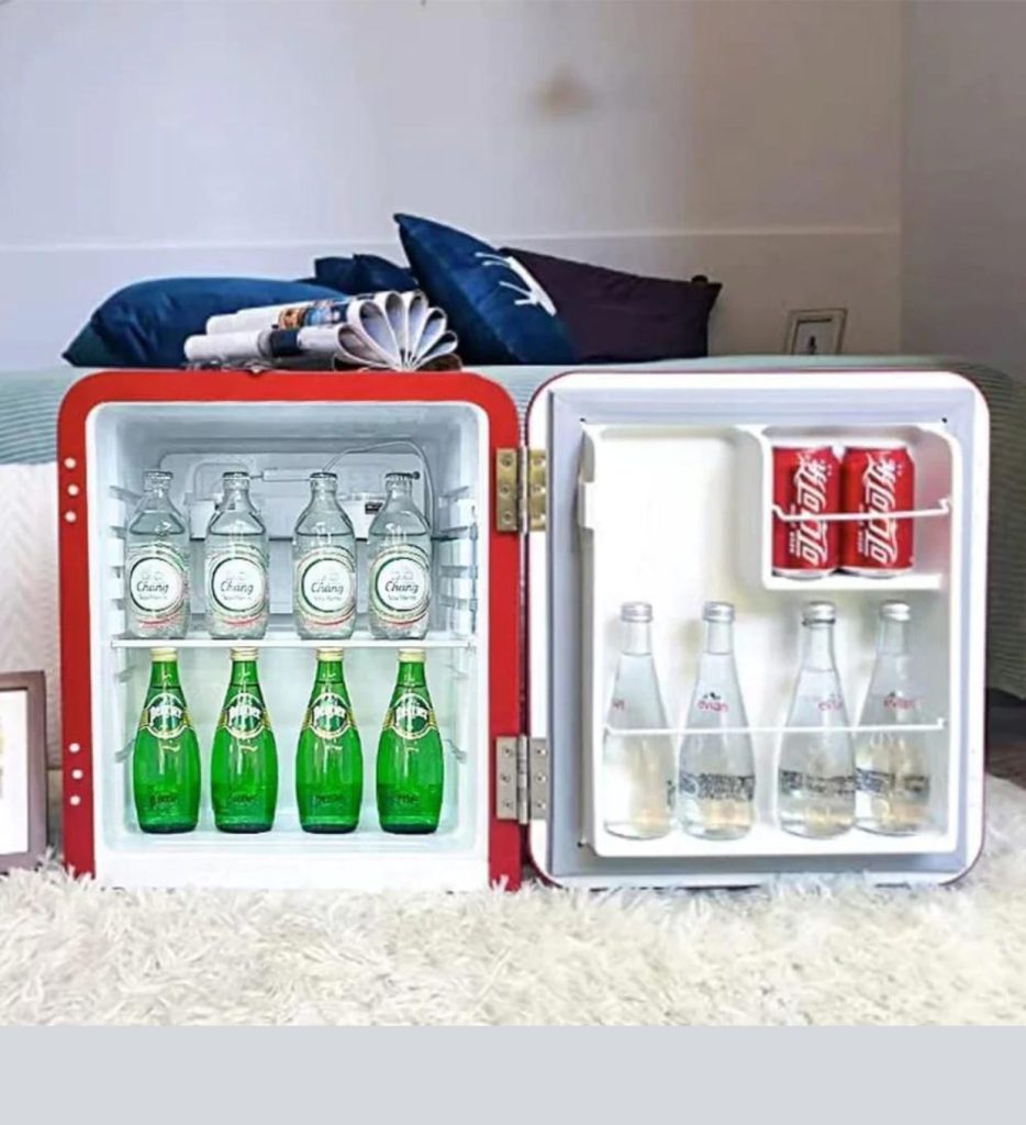 McCool 1.6 cu. ft. Mini fridge in Red Color BCD-45S - McCool Compact ...